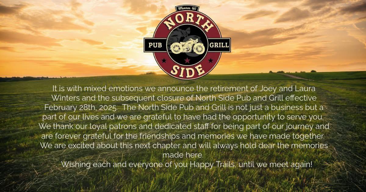 North Side Pub & Grill – Permanently Closed – eatMonroe North Side Pub & Grill – Permanently Closed – eatMonroe